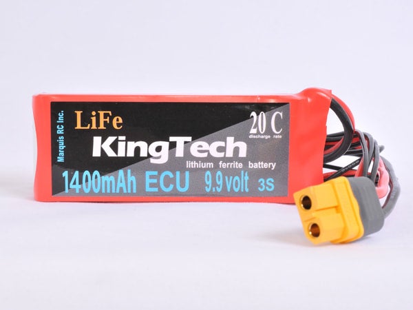 1400mAH-9.9V LIFE Battery | KingTech Turbines