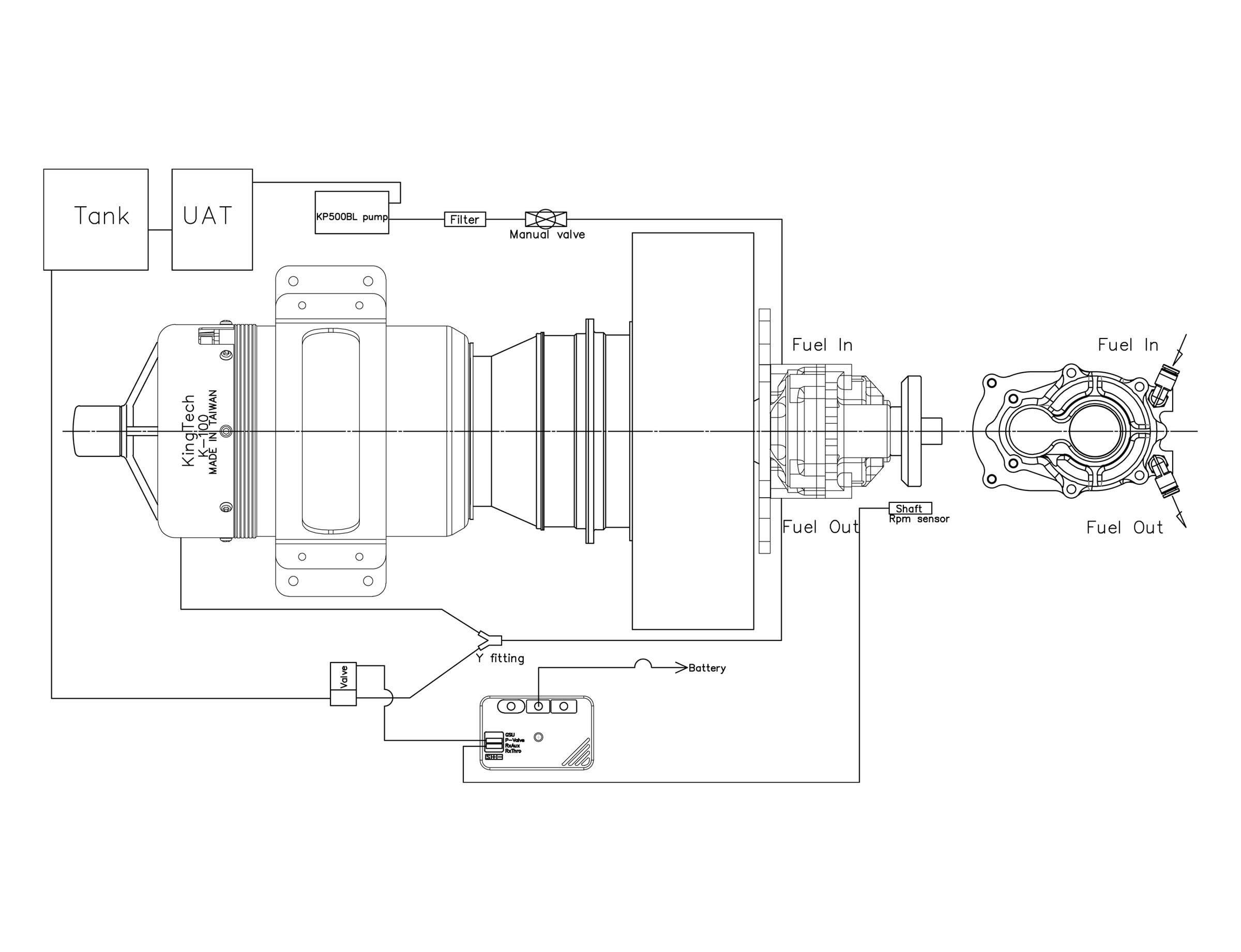 KingTech Turbines K100TP | KingTech Turbines