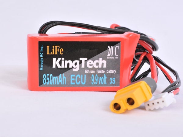 850mAh-9.9V LIFE Battery | KingTech Turbines