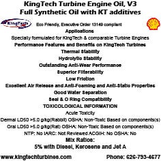 KingTech Oil | KingTech Turbines